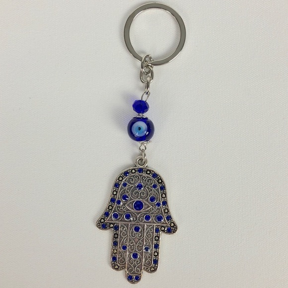 Ashley Jane Milan | Accessories | Hamsa Hand Keychain | Poshmark